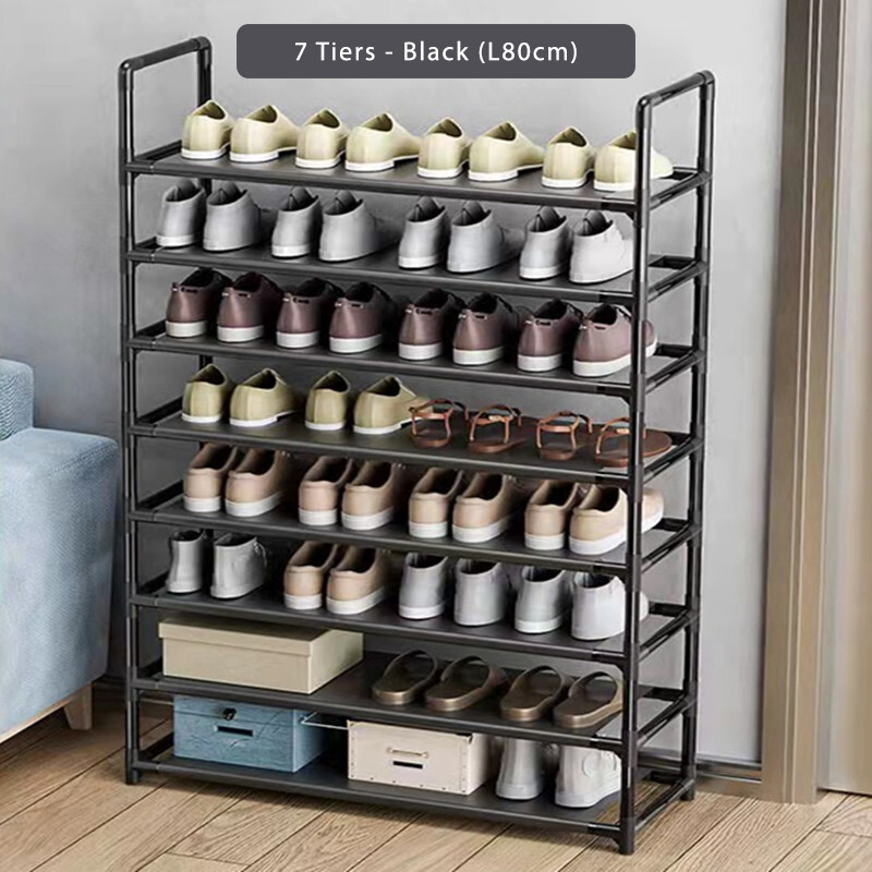 7 Tiers Stainless Steel Simple Shoes Rack | Lazada