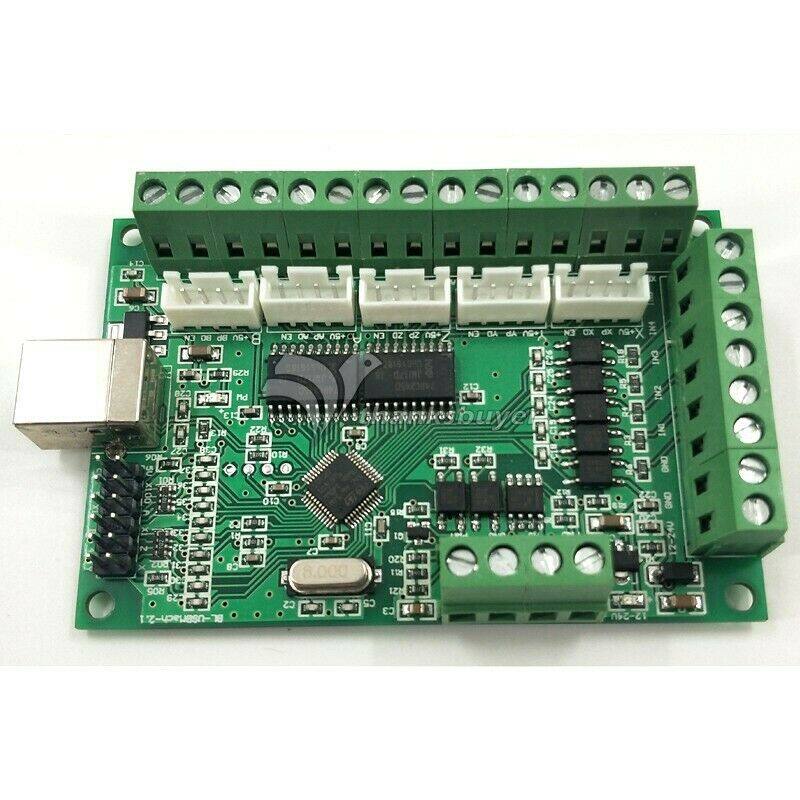 ขายดี MACH3 CNC Breakout Board USB 100KHz 5-Axis ตัวควบคุมการเคลื่อนไหว ...
