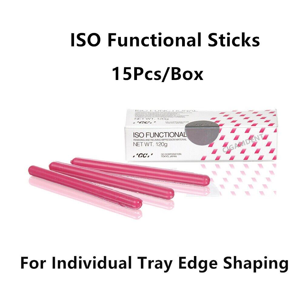 1Box/15Pcs GC Dental ISO FTIONAL Compound Sticks Rebasing Relining ...