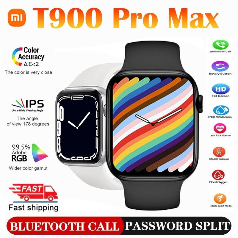 ♥【Ready stock】FREE Shipping♥ Watch T900 Pro Max Watch Series 7 Men's ...