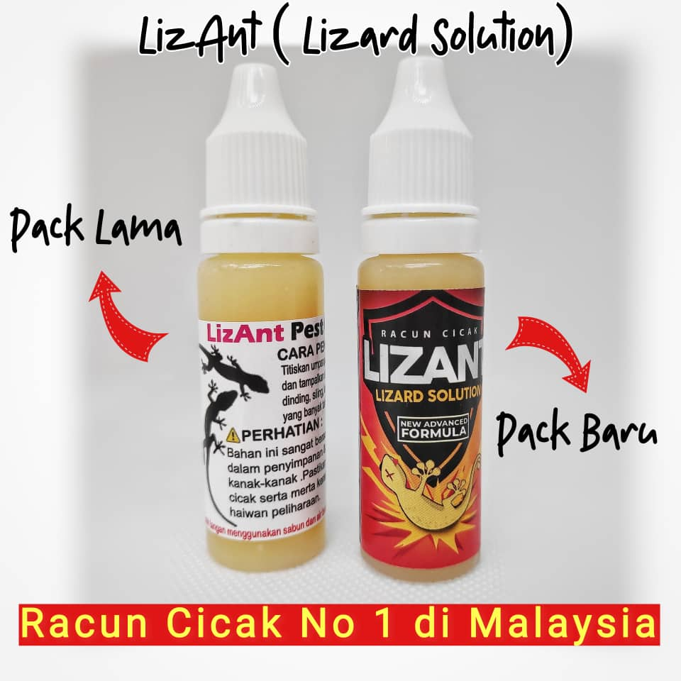 (Original) LizAnt - Ubat Cicak Lizard Viral / Lizard Control | Lazada
