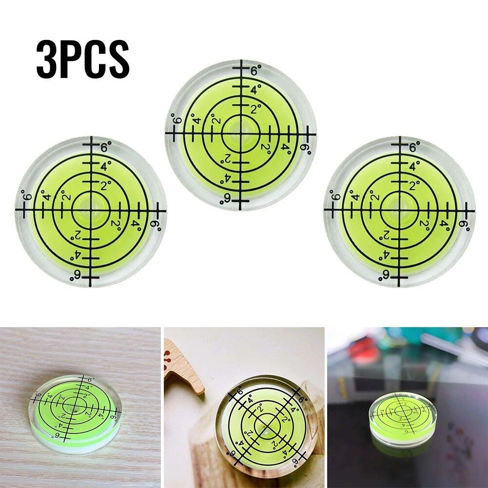 Tool Nest 3 PCS Round Spirit Level Spirit Spirit Level Bullseye Caravan ...