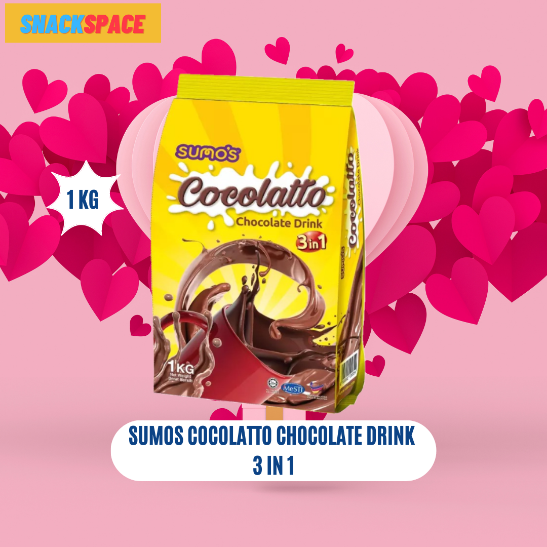 Sumo's COCOLATTO Chocolate Drink 3in1 1 kg HALAL | Lazada