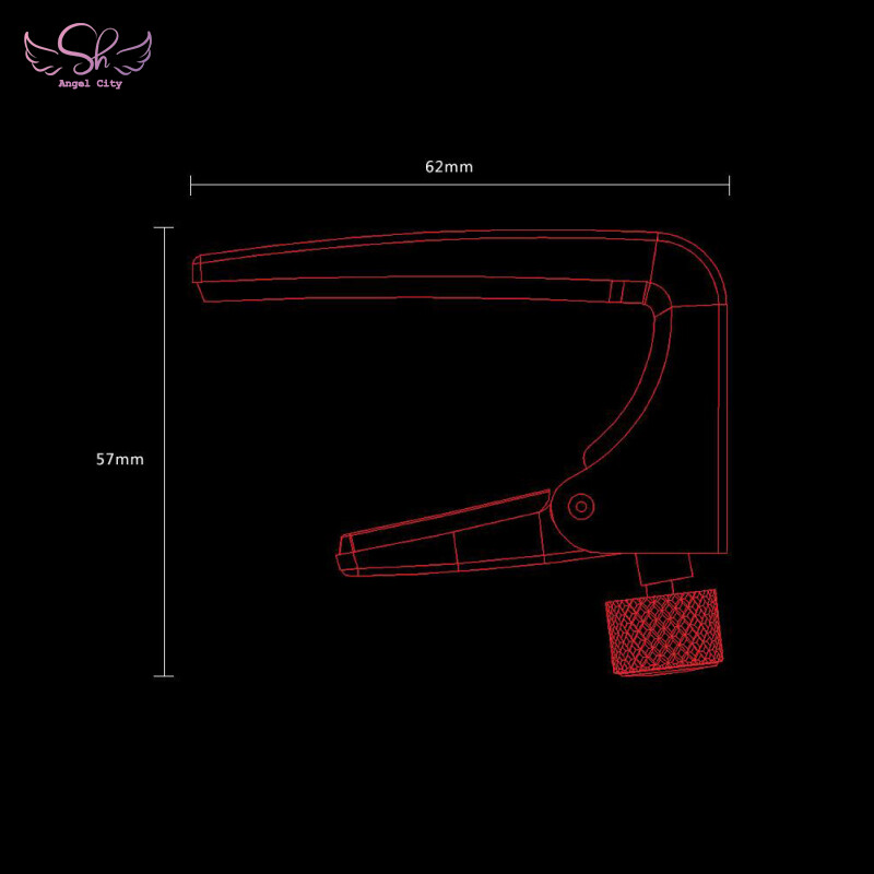 [ขายดี] AC-11คาโป้้กีตาร์ฟรีกำลังปรับหนีบ Capo สำหรับกีตาร์โฟล์ค ...