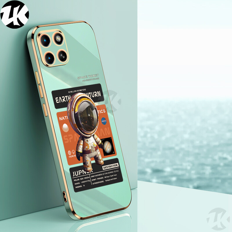 Electroplated เคสโทรศัพท์ Infinix Smart 6 2/32GB HD X6511 X6512 ...