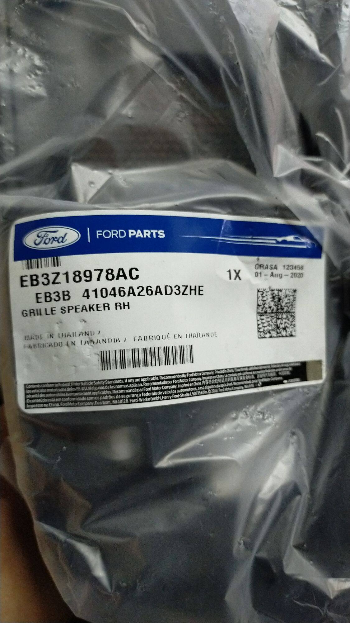 ford ranger center speaker cover (wildtrak raptor) | Lazada