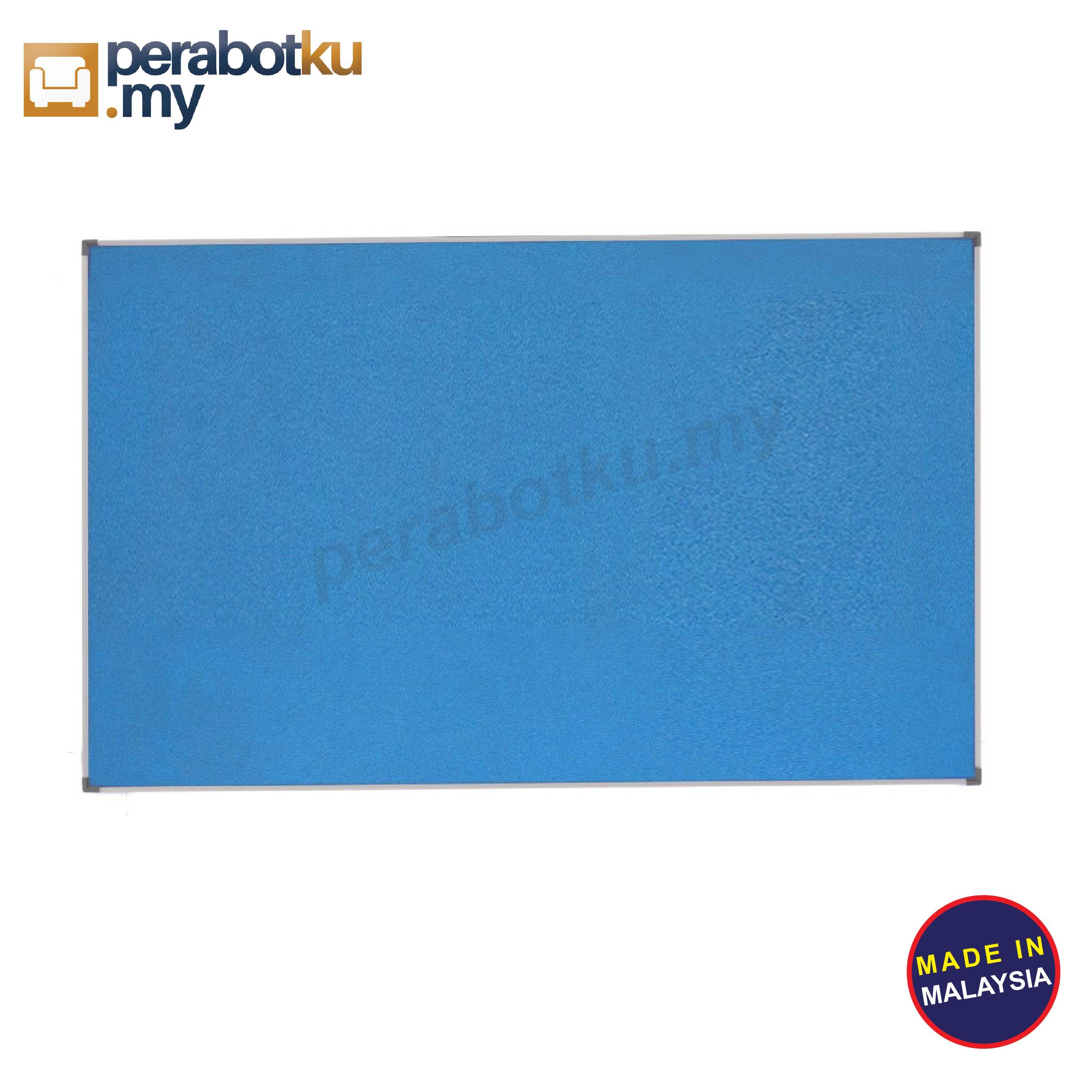 BLUE FOAM NOTICE BOARD WITH ALUMINIUM FRAME / PAPAN KENYATAAN / PAPAN ...