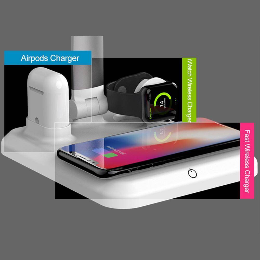 [12.12 ข้อเสนอพิเศษ] 4 IN 1Qi FAST CHARGE สำหรับ IOS/Android โทรศัพท์ ...