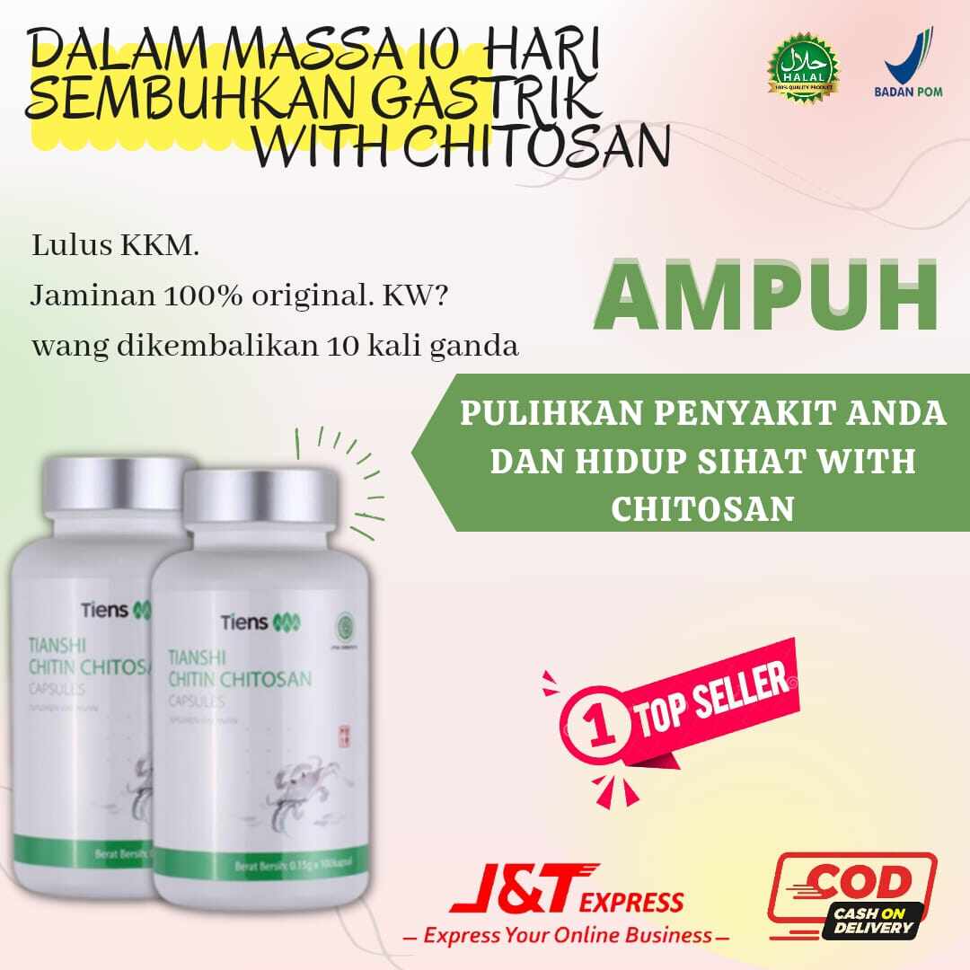 CHITOSAN- UBAT GERD GASTRIK- UBAT LAMBUNG KRONIS- UBAT GAASTRIK TERBAIK ...
