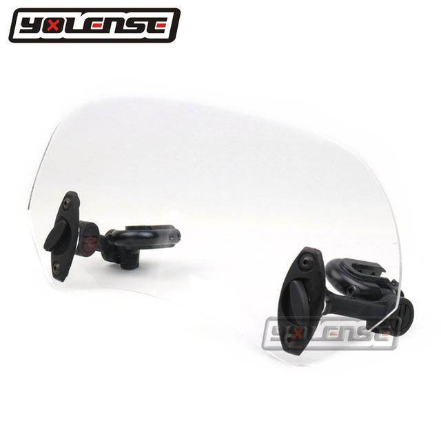 Adjustable Windscreen Windshield Extension Spoiler Wind Deflector ...