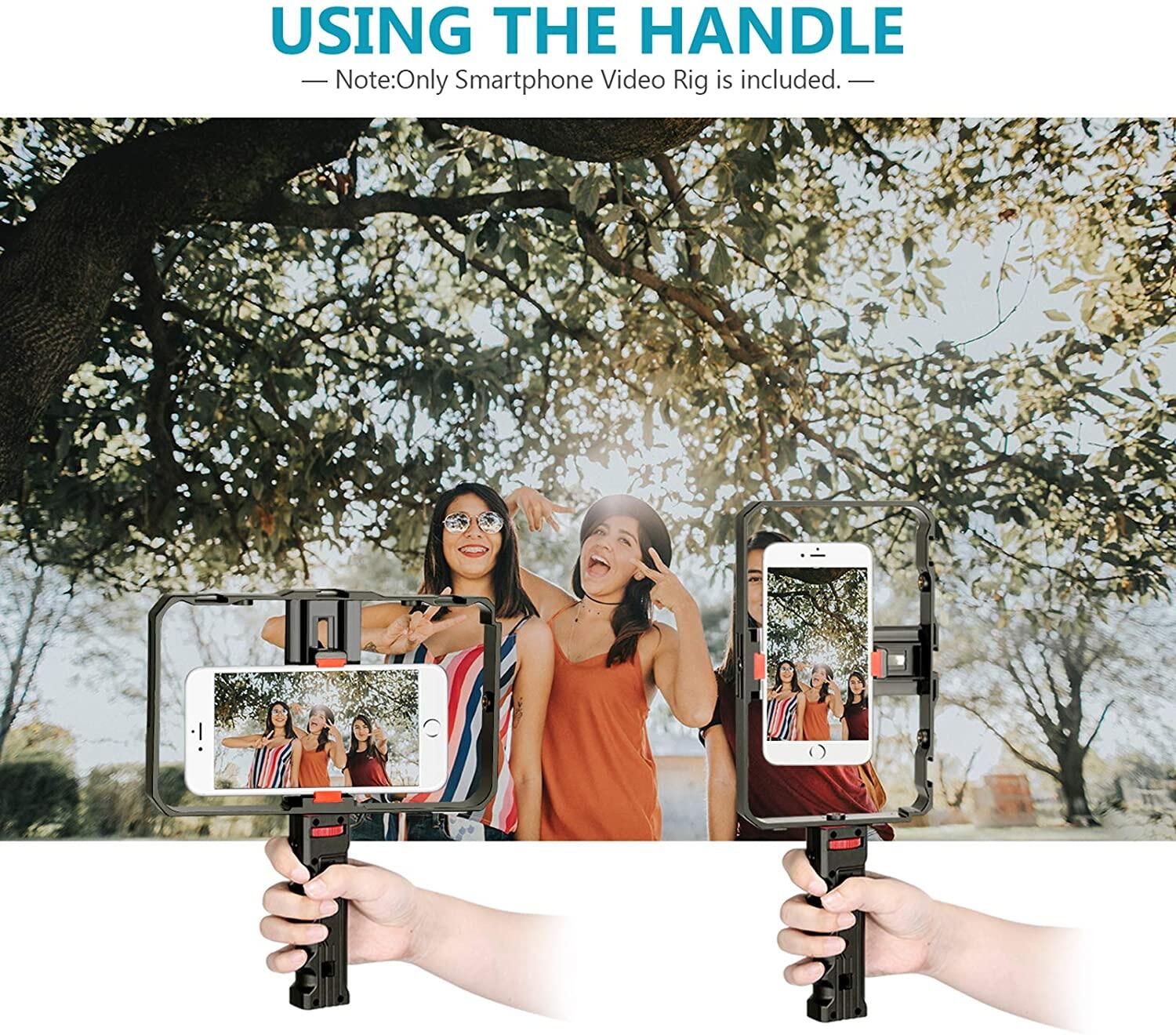 Neewer Smartphone Camera Stabilizer Video Rig, Filmmaking Case, Phone ...