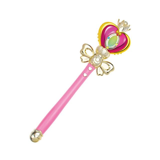 Anime Cosplay Sailor Moon Tsukino Wand Henshin Rod Glow Stick Spiral ...