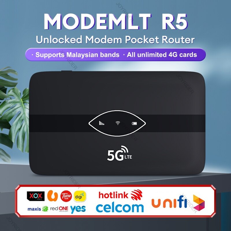 WiFi Modem Router 5G Modem WiFi Modifi Unlimited Hotspot Portable WIFI ...