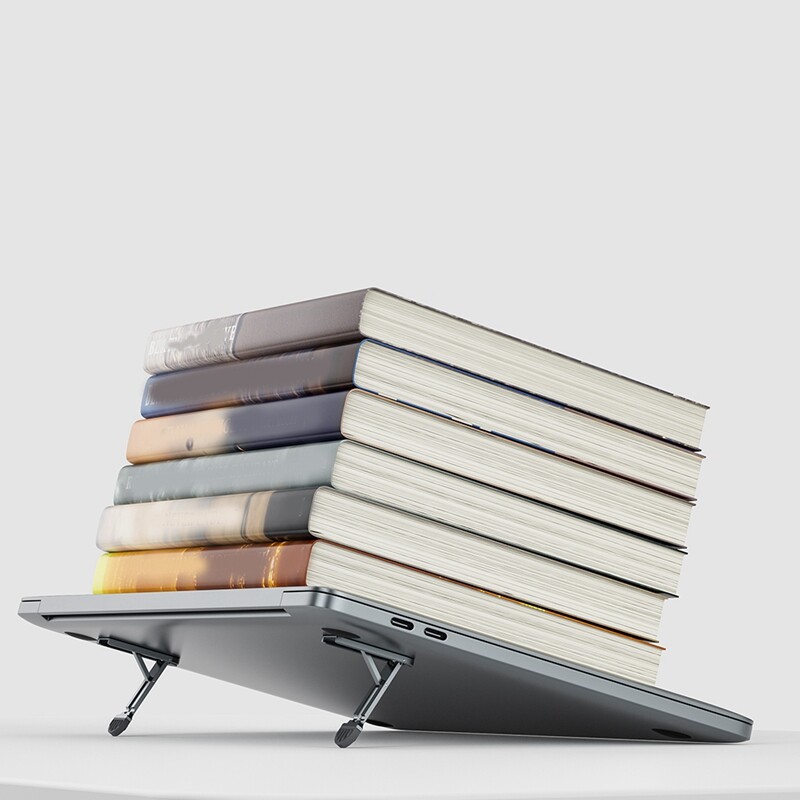 Creative Laptop Invisible Bracket Computer Booster Frame, Portable ...