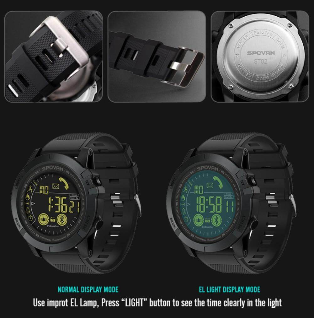 Pop Men Smart Watch , Military Style Fitness Tracker Pedometer ...