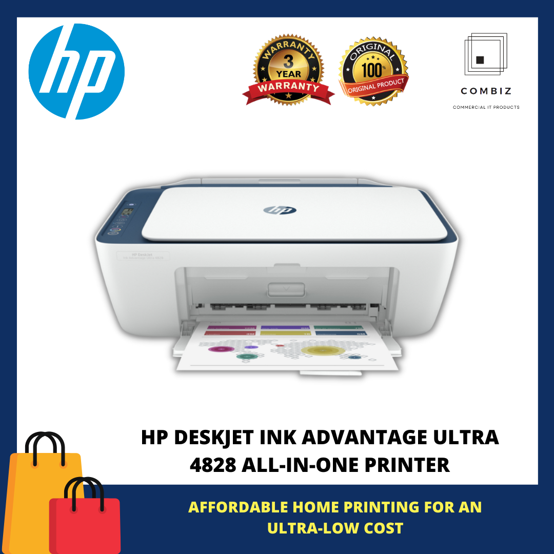 HP DESKJET INK ADVANTAGE ULTRA 4828 ALL-IN-ONE PRINTER ( PRINT SCAN ...