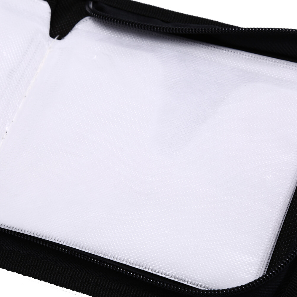 40 Disc CD Holder DVD Case Storage Wallet VCD Organizer Faux Leather ...