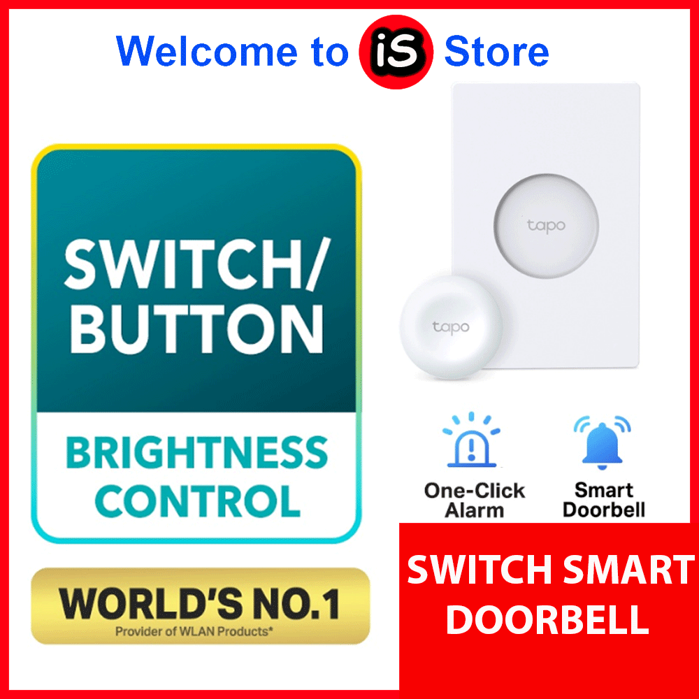 TP-LINK Wireless Mini Switch Smart Doorbell One Button & App Control ...