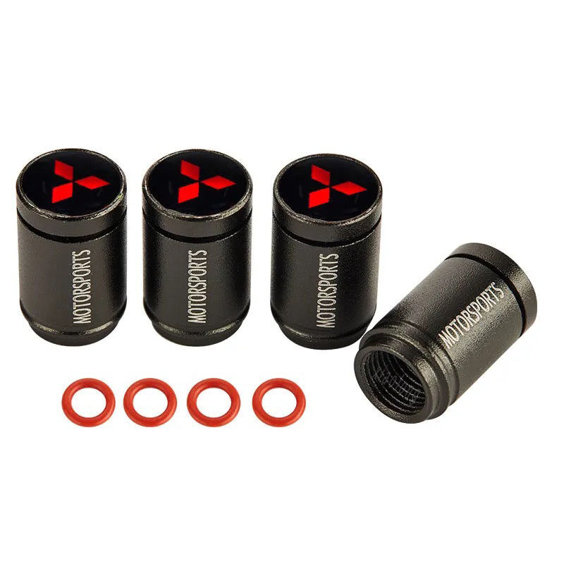 sale 4pcs For Mitsubishi car tire valve cap cover Anti-theft Leak-proof ...