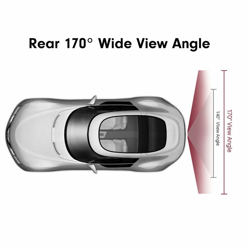 360° HD Car Rear Front View Reverse Back Up Reversing Camera Waterproof ...