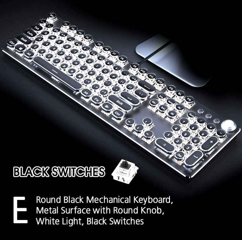 LRK2/LRK7 REAL PRO GAMING MECHANICAL KEYBOARD GAMING KEYBOARD BLUE ...