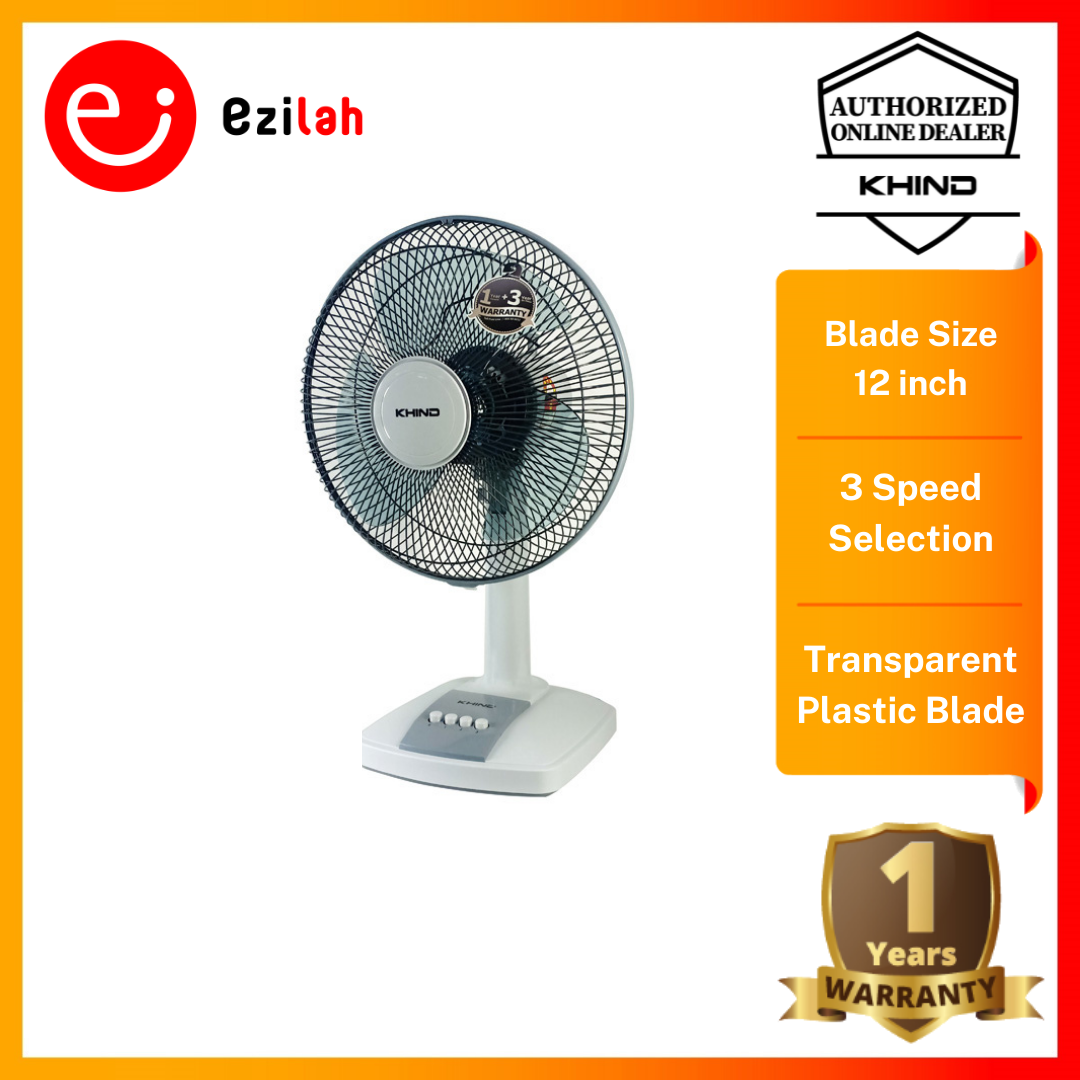 Khind Table Fan 12'' TF126SE | Lazada