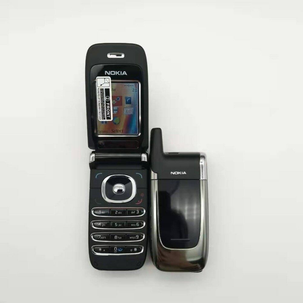 สำหรับ Nokia 6060โทรศัพท์มือถือเดิมปลดล็อควิทยุ FM GSM พลิกพื้นฐาน ...