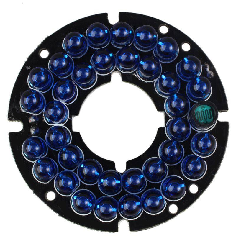 Infrared 36 IR LED Light Board for CCTV Security Cameras 850nm Night ...