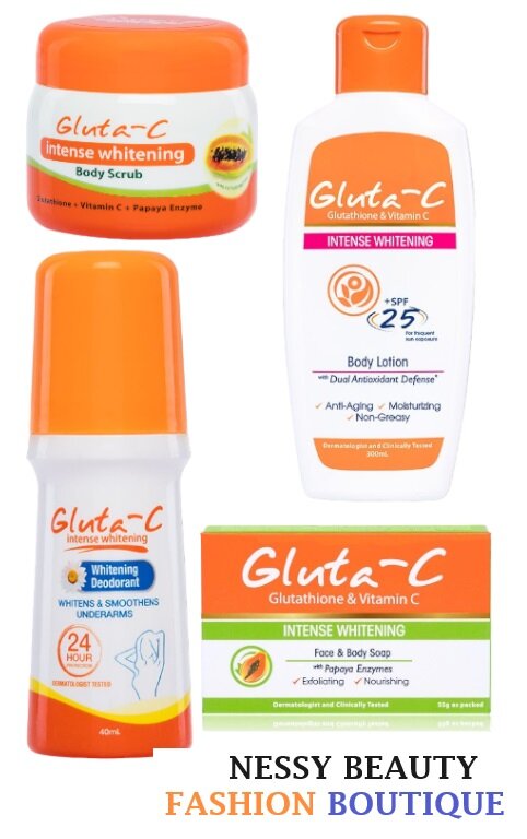 Gluta-C Intense Whitening Body Sets. NEW Packaging! | Lazada