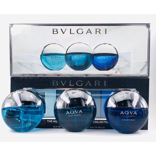 Sale > bvlgari aqva mini set > in stock