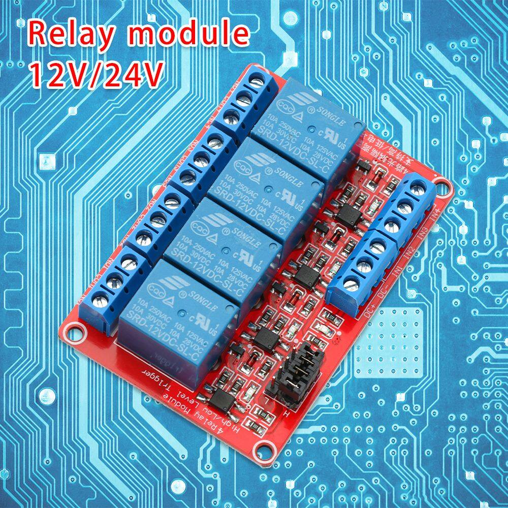 【COD+IN STOCK】 แยก บอร์ด 12V/24V AC 240V สวิตช์ทริกเกอร์ Opto isolator ...