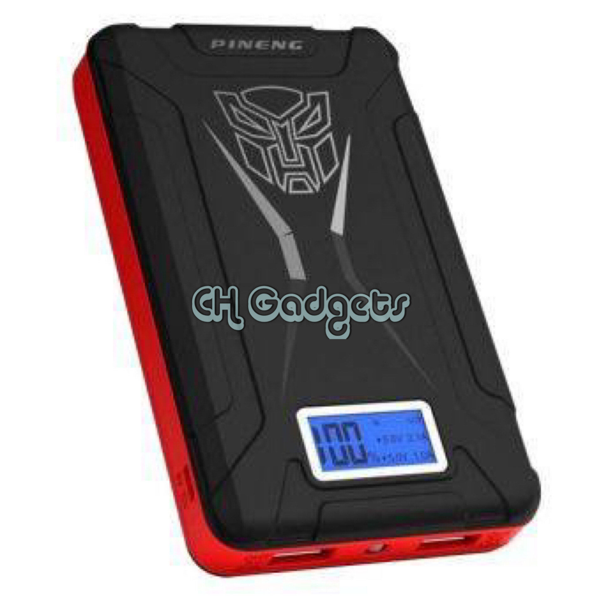 PINENG PN-933 10000mAh Transformer Logo with LED Digital Display Power ...