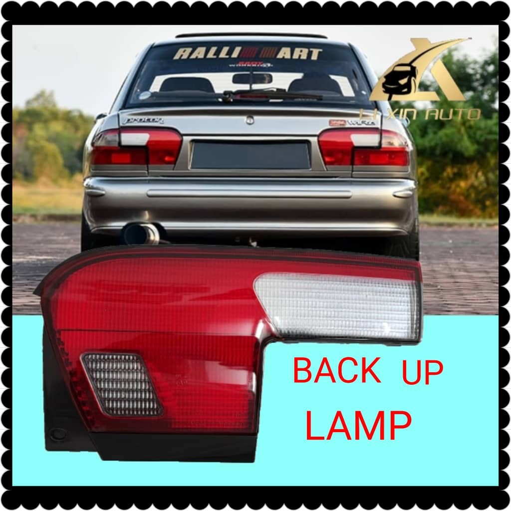 PROTON WIRA BACK UP LAMP WITH GARNISH ( BELAKANG BONNET LAMPU ) | Lazada
