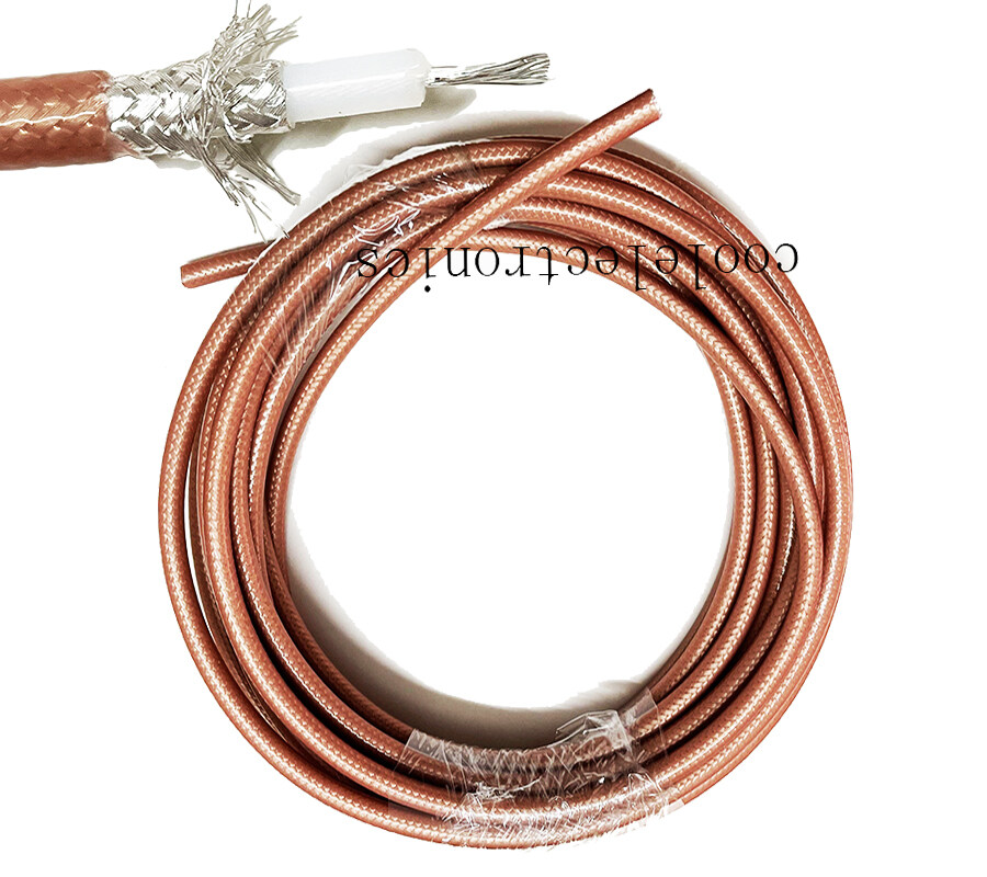 RG400 Double Shielded Copper Braid RF Coaxial cable Adapter Connector ...