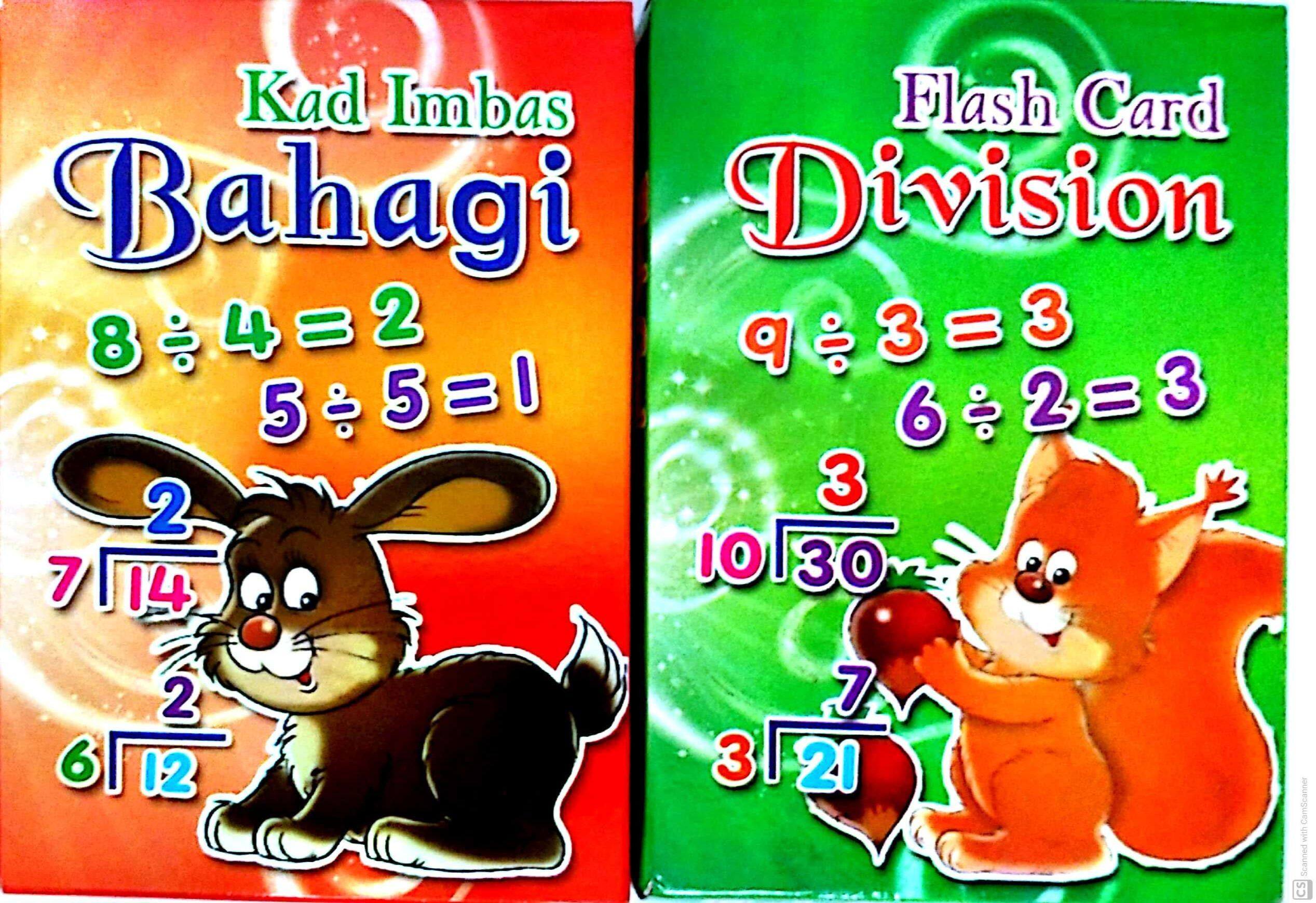 32 piece Early learning Flash card Study kids Reading children division ...
