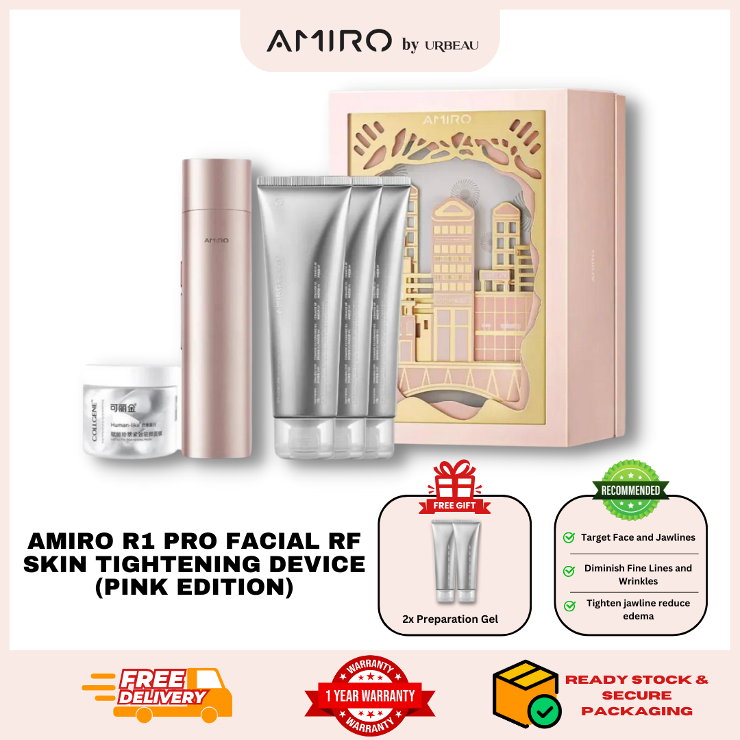 *LIMITED PINK* AMIRO R1 PRO Facial RF Skin Tightening Device "Mandarin Version" | Lazada