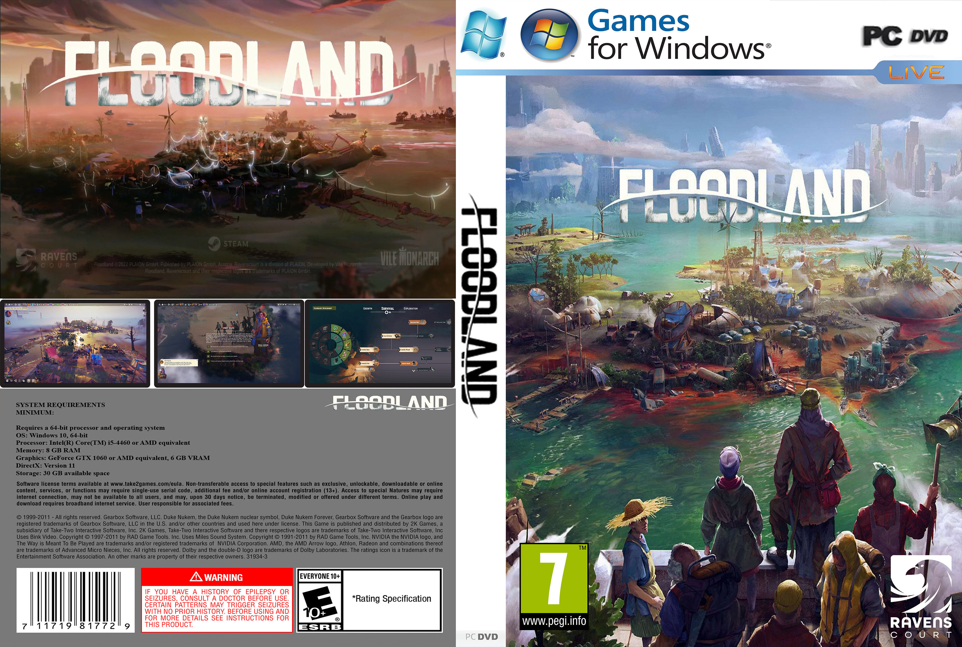 Floodland PC GAME [Offline INSTALLATION] | Lazada