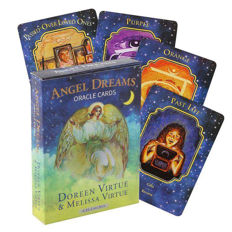 ลึกลับ Angel Dream Oracle การ์ด Divination Fate Tarot การ์ด Deck เกม ...