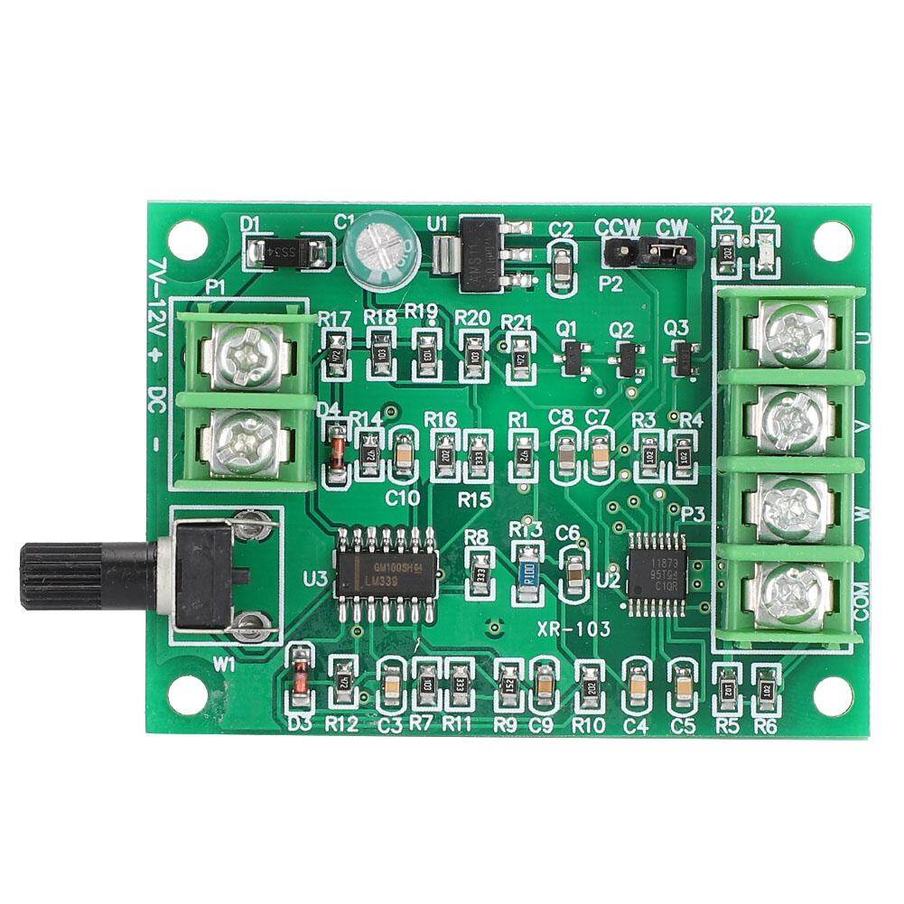 【ลดราคา】5V-12V DC Brushless Motor Driver Board Controller DC Brushless ...