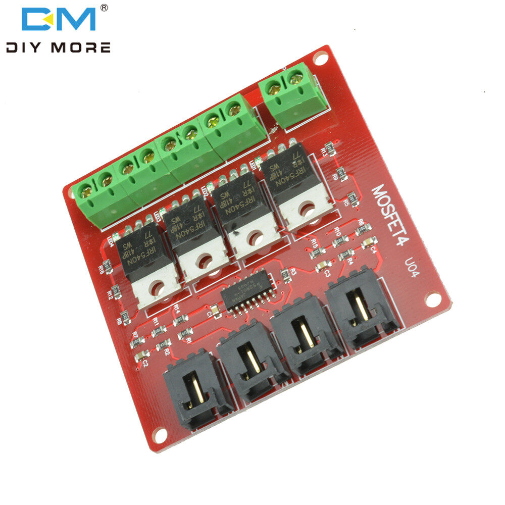 【100% Original】diymore Four Channel 4 Channel Way Route MOSFET Button ...
