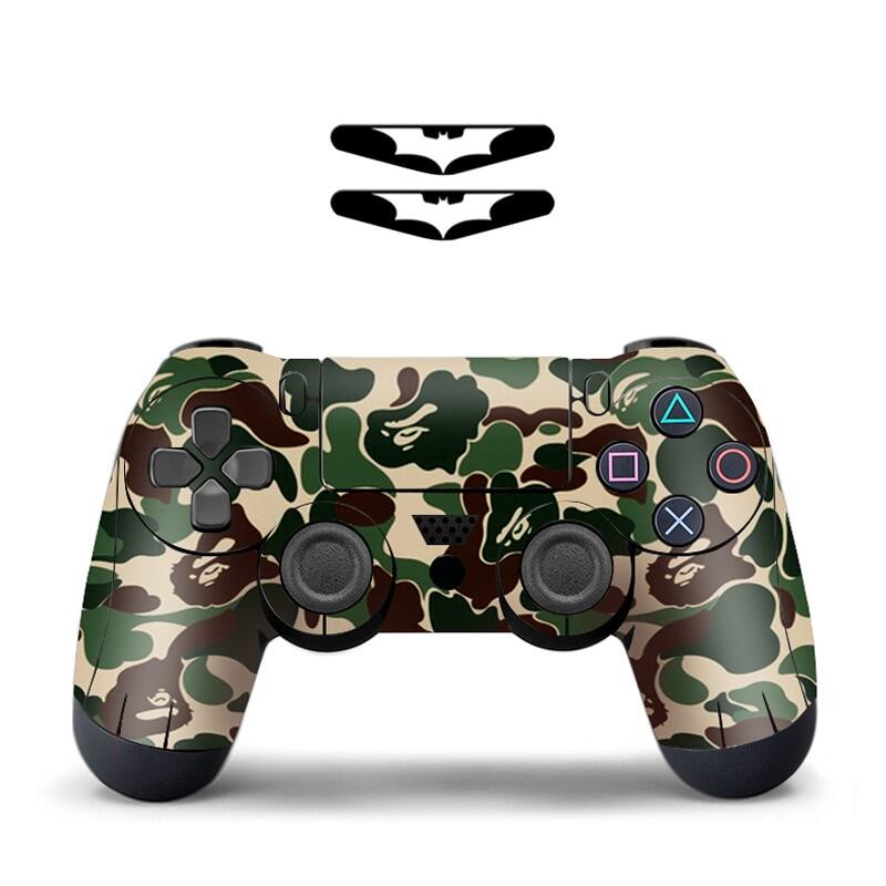 Cool Fasshion 1Pcs Controller Skin สำหรับ PS4 Controller Decal สติกเกอร ...