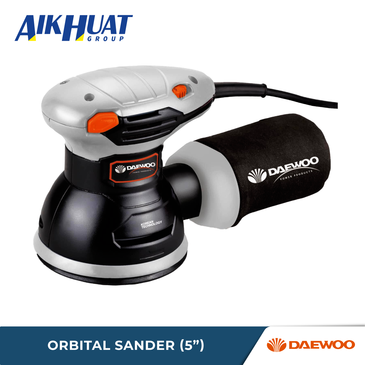 Daewoo Orbital Sander (300w/ 5") DAOS300 | Dong Cheng 150W Orbital ...