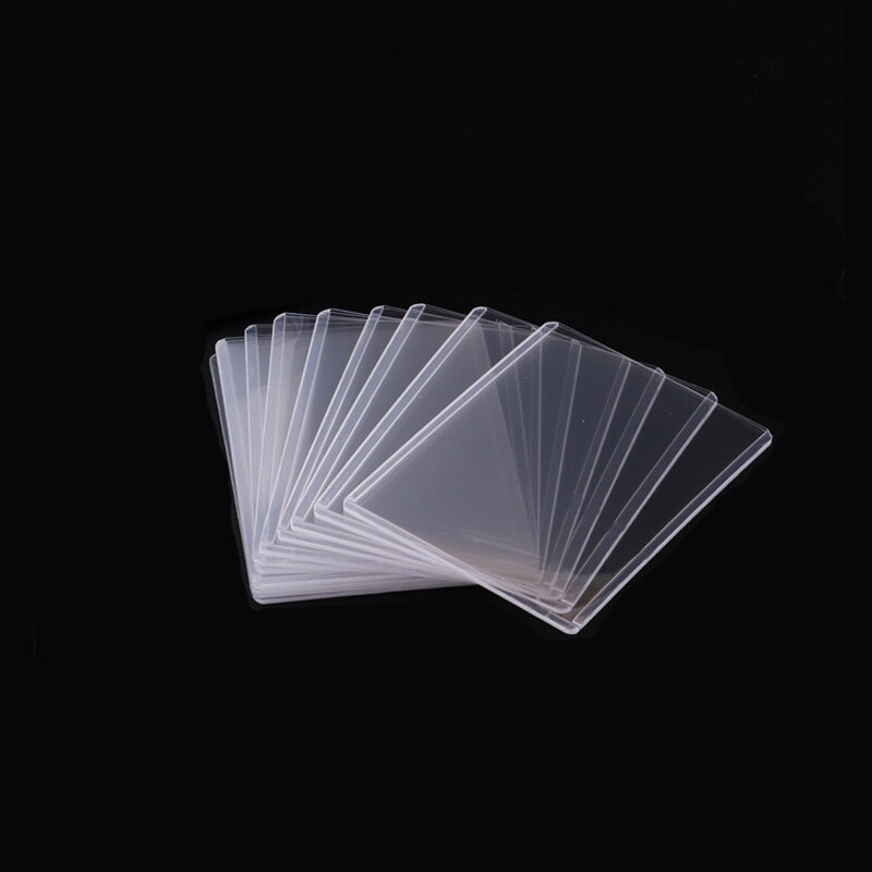 【Muswannas】10Pcs/Pack Transparent PVC Card Case Sleeves Pokemon Game ...