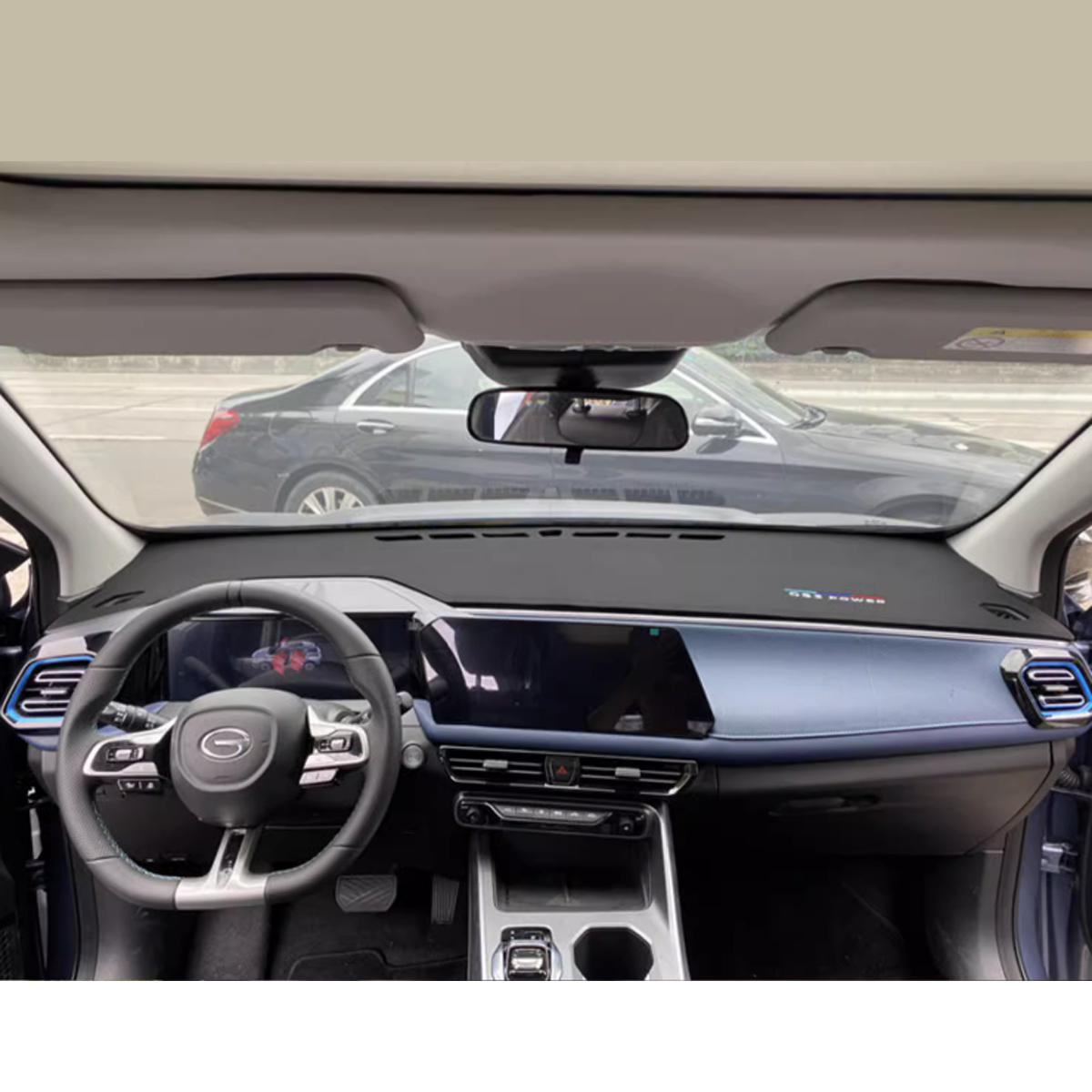 For GAC GS3 emzoom 2023 Dashboard Leather Dash Mat Shading Sun Shade ...