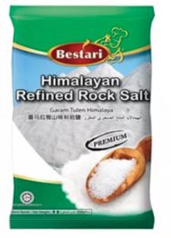 Bestari Garam Putih Himalaya Beriodida/Iodised Himalayan Refined Rock ...