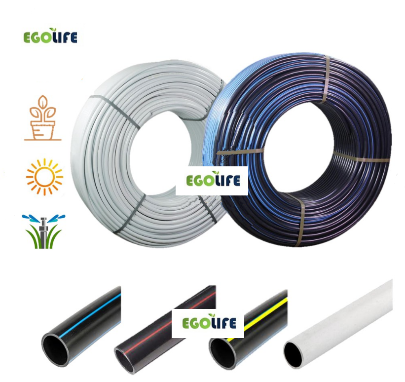 [1roll] Fertigasi Irrigation Water ldpe pipe tubing pipe Hose Tube LDPE ...