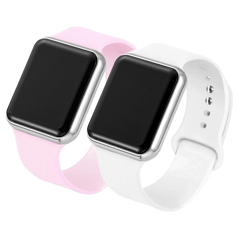 2022 Digital Lover Watches Couple Watch Sports Lover Wristwatches LED ...