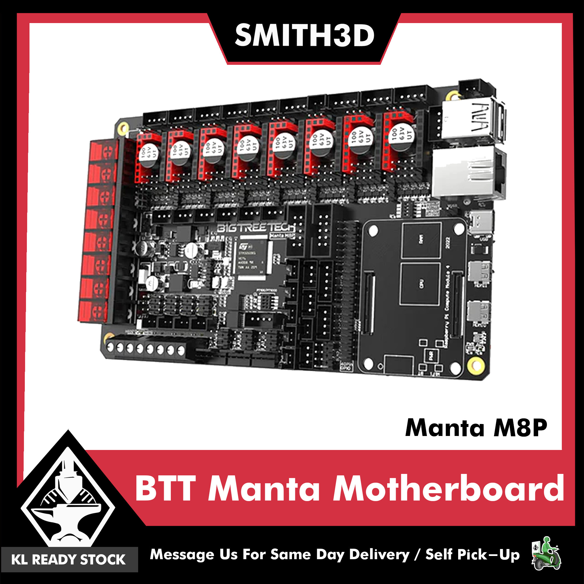 BIGTREETECH BTT Manta M8P | M4P Mainboard TMC2209 32bit with CB1 V2.1 ...