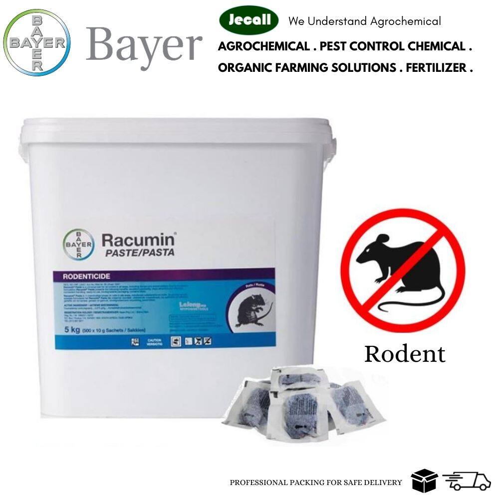 Bayer Racumin® Rodent Bait 5KG / Umpan Tikus / Coumatetralyl 0.0375% w ...