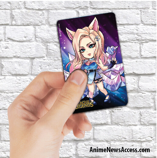 Ahri KDA More Skin League of Legends Stickers Fanart Chibi Touch N Go Card Sticker TNG | Lazada